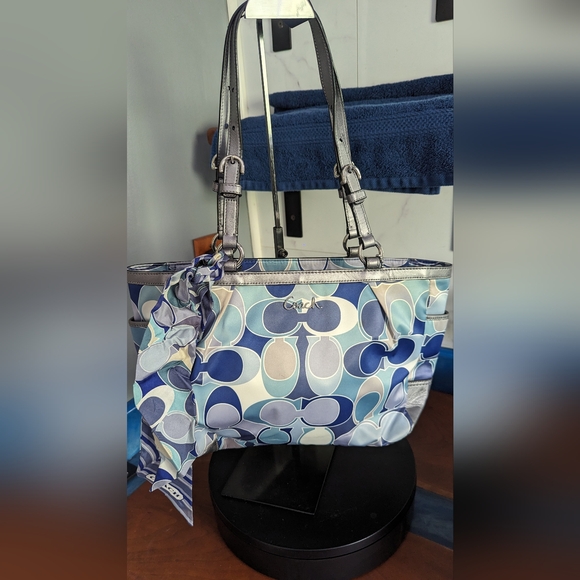 Coach | Bags | Euc Coach Ashley East West Shoulder Bag And Matching ...